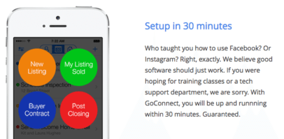 GoConnect real estate checklist app hits iTunes - Inman