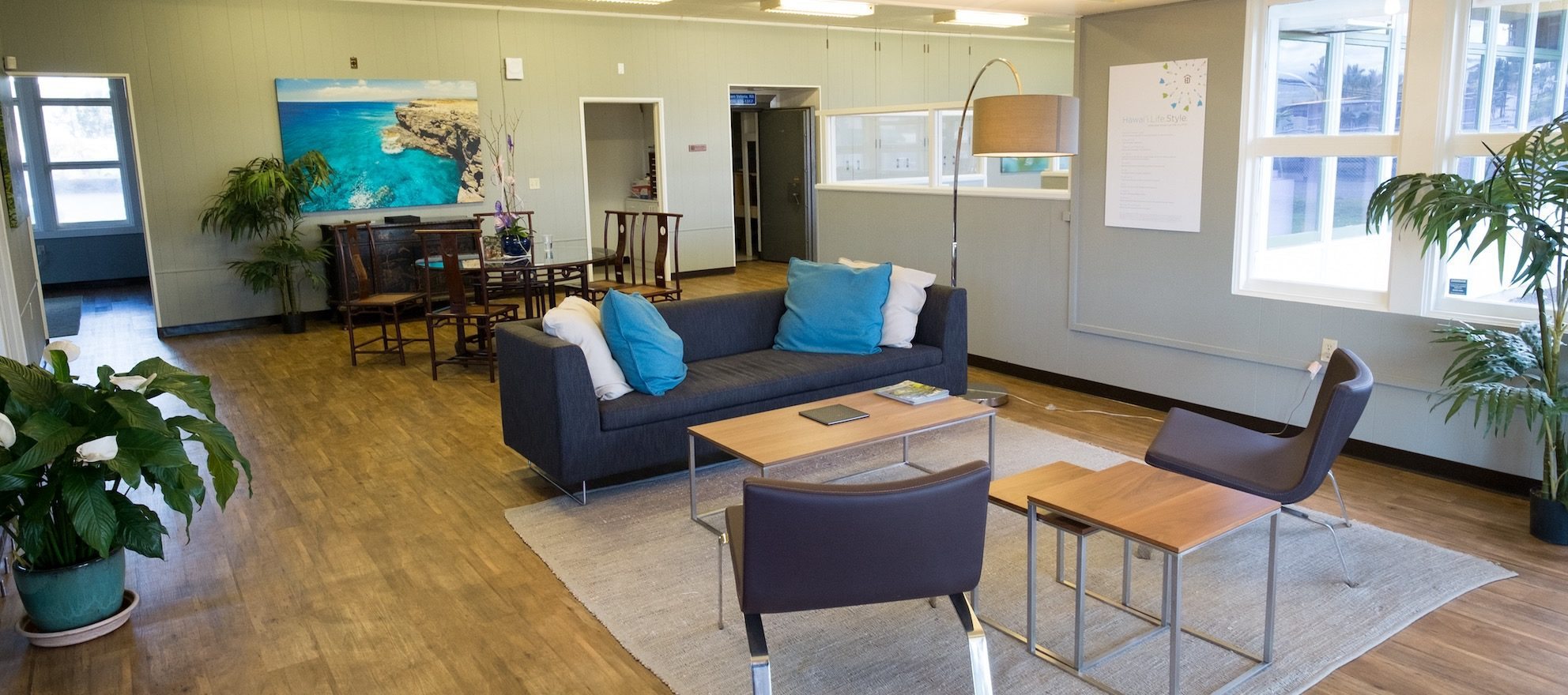 Inside the Hawaii Life offices