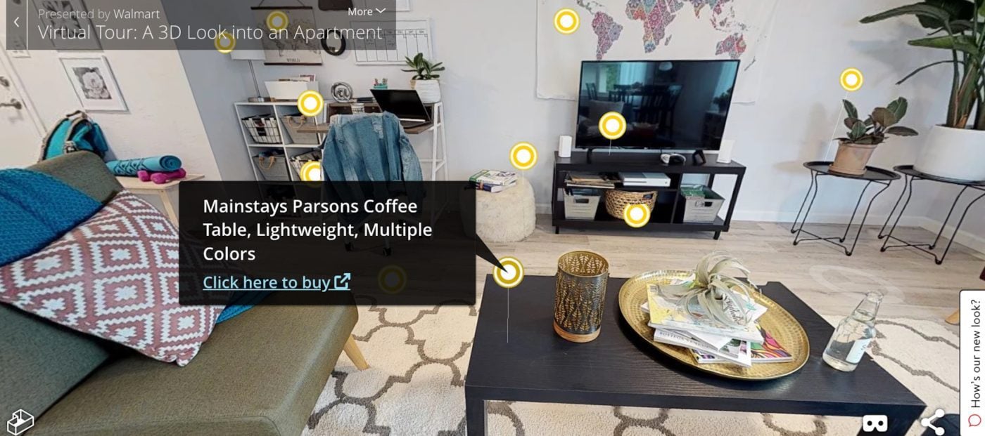 Walmart Taps Matterport To Power New Virtual-Shopping Experience - Inman