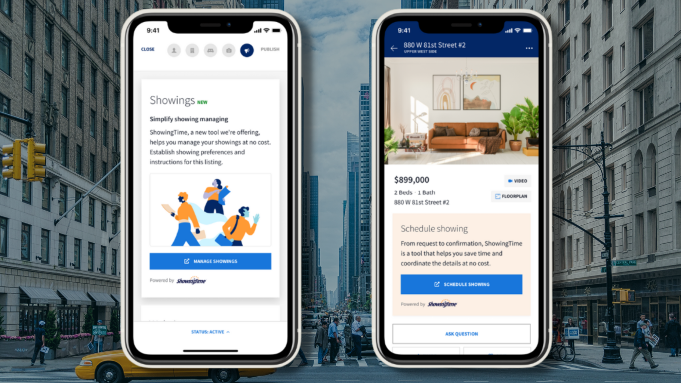 StreetEasy Adds ShowingTime Tour Scheduling Feature - Inman